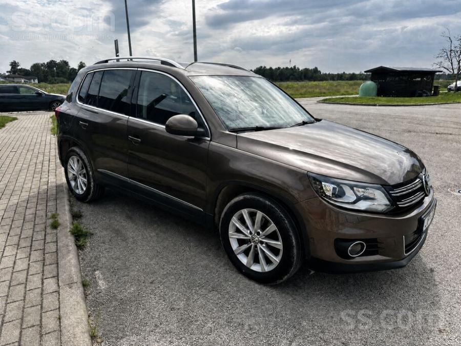 Brūns Volkswagen Tiguan 2014 Rīga, ar dzinēja tilpumu 2.00 L un nobraukumu 188 tūkst. km par 9500 €, foto 3 vietnē AUTOMOTO.COM.LV
