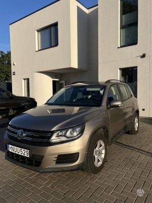 Brūns Volkswagen Tiguan 2014 Kauņa, ar dzinēja tilpumu 1.39 L un nobraukumu 268 tūkst. km par 6600 €, foto  vietnē AUTOMOTO.COM.LV