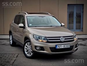 Brūns Volkswagen Tiguan 2014 Tukums, ar dzinēja tilpumu 2.00 L un nobraukumu 301 tūkst. km par 8500 €, foto  vietnē AUTOMOTO.COM.LV