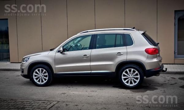 Brūns Volkswagen Tiguan 2014 Tukums, ar dzinēja tilpumu 2.00 L un nobraukumu 301 tūkst. km par 8500 €, foto 3 vietnē AUTOMOTO.COM.LV