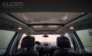 Brown Volkswagen Tiguan 2014 in Tukums, with an engine capacity of 2.00 L and mileage of 301 thousand km for 8500 €, photo 15 on AUTOMOTO.COM.LV