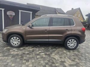 Brown Volkswagen Tiguan 2014 in Telschi, with an engine capacity of 1.97 L and mileage of 245 thousand km for 5600 €, photo 6 on AUTOMOTO.COM.LV