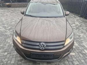 Brown Volkswagen Tiguan 2014 in Telschi, with an engine capacity of 1.97 L and mileage of 245 thousand km for 5600 €, photo 8 on AUTOMOTO.COM.LV