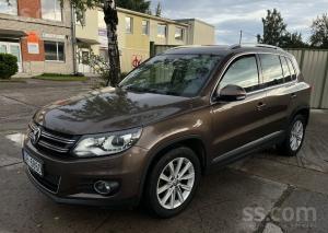 Brūns Volkswagen Tiguan 2014 Rīga, ar dzinēja tilpumu 2.00 L un nobraukumu 187 tūkst. km par 8750 €, foto  vietnē AUTOMOTO.COM.LV
