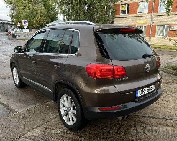 Brūns Volkswagen Tiguan 2014 Rīga, ar dzinēja tilpumu 2.00 L un nobraukumu 187 tūkst. km par 8750 €, foto 5 vietnē AUTOMOTO.COM.LV