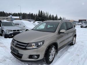 Brūns Volkswagen Tiguan 2015 Utena, ar dzinēja tilpumu 1.97 L un nobraukumu 159 tūkst. km par 10800 €, foto  vietnē AUTOMOTO.COM.LV