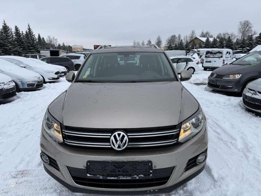 Brūns Volkswagen Tiguan 2015 Utena, ar dzinēja tilpumu 1.97 L un nobraukumu 159 tūkst. km par 10700 €, foto 2 vietnē AUTOMOTO.COM.LV