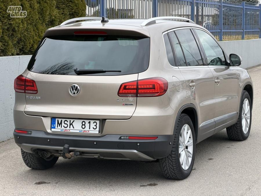 Brūns Volkswagen Tiguan 2015 Viļņa, ar dzinēja tilpumu 2.00 L un nobraukumu 225 tūkst. km par 12000 €, foto 6 vietnē AUTOMOTO.COM.LV