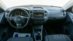 Brown Volkswagen Tiguan 2015 in Riga, with an engine capacity of 2.00 L and mileage of 186 thousand km for 7190 €, photo 12 on AUTOMOTO.COM.LV