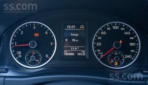 Brown Volkswagen Tiguan 2015 in Riga, with an engine capacity of 2.00 L and mileage of 186 thousand km for 7190 €, photo 20 on AUTOMOTO.COM.LV