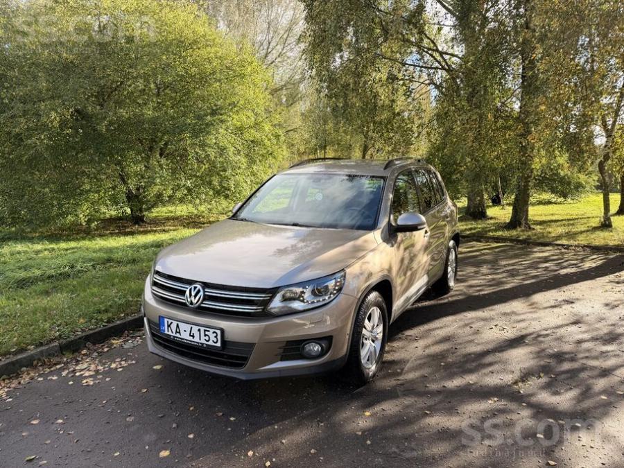 Brūns Volkswagen Tiguan 2015 Liepāja, ar dzinēja tilpumu 1.40 L un nobraukumu 85 tūkst. km par 11900 €, foto 1 vietnē AUTOMOTO.COM.LV