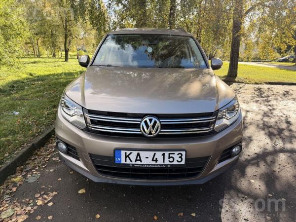 Volkswagen Tiguan 2015 in Liepaja on AUTOMOTO.COM.LV Brown Volkswagen Tiguan 2015 in Liepaja, with an engine capacity of 1.40 L and mileage of 85 thousand km for 11900 €, photo 6 on AUTOMOTO.COM.LV