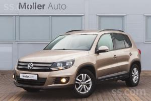 Brown Volkswagen Tiguan 2016 in Ventspils, with an engine capacity of 2.00 L and mileage of 268 thousand km for 6990 €, photo  on AUTOMOTO.COM.LV