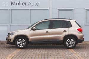 Brown Volkswagen Tiguan 2016 in Ventspils, with an engine capacity of 2.00 L and mileage of 268 thousand km for 6990 €, photo 3 on AUTOMOTO.COM.LV