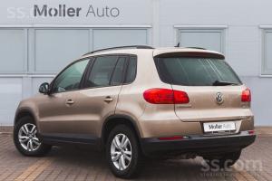 Brown Volkswagen Tiguan 2016 in Ventspils, with an engine capacity of 2.00 L and mileage of 268 thousand km for 6990 €, photo 4 on AUTOMOTO.COM.LV