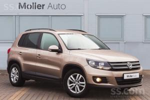 Brown Volkswagen Tiguan 2016 in Ventspils, with an engine capacity of 2.00 L and mileage of 268 thousand km for 6990 €, photo 8 on AUTOMOTO.COM.LV
