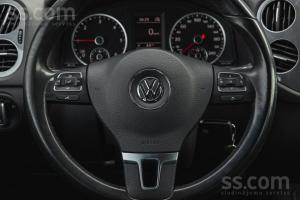 Brown Volkswagen Tiguan 2016 in Ventspils, with an engine capacity of 2.00 L and mileage of 268 thousand km for 6990 €, photo 18 on AUTOMOTO.COM.LV