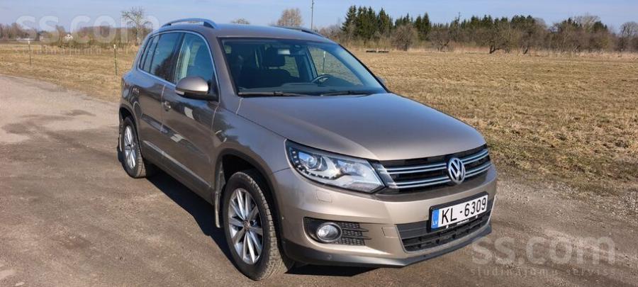 Brūns Volkswagen Tiguan 2016 Rīga, ar dzinēja tilpumu 2.00 L un nobraukumu 167 tūkst. km par 10900 €, foto 1 vietnē AUTOMOTO.COM.LV