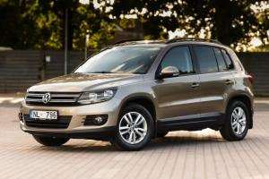 Brūns Volkswagen Tiguan 2016 Jelgava, ar dzinēja tilpumu 1.40 L un nobraukumu 88 tūkst. km par 15200 €, foto  vietnē AUTOMOTO.COM.LV