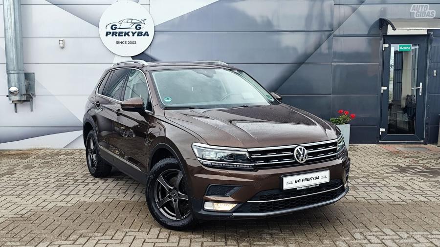 Brūns Volkswagen Tiguan 2016 Ramučiai, ar dzinēja tilpumu 2.00 L un nobraukumu 132 tūkst. km par 17950 €, foto 1 vietnē AUTOMOTO.COM.LV