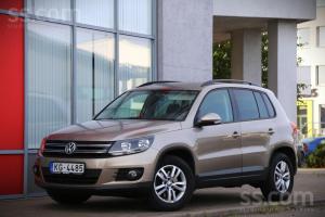 Brown Volkswagen Tiguan 2016 in Riga, with an engine capacity of 2.00 L and mileage of 171 thousand km for 8995 €, photo  on AUTOMOTO.COM.LV