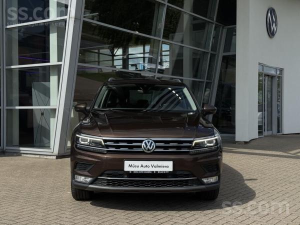 Brūns Volkswagen Tiguan 2017 Valmiera, ar dzinēja tilpumu 2.00 L un nobraukumu 211 tūkst. km par 17500 €, foto 2 vietnē AUTOMOTO.COM.LV