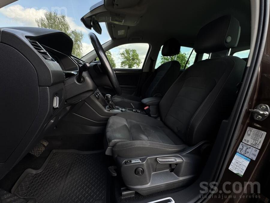 Brūns Volkswagen Tiguan 2017 Valmiera, ar dzinēja tilpumu 2.00 L un nobraukumu 211 tūkst. km par 17500 €, foto 8 vietnē AUTOMOTO.COM.LV