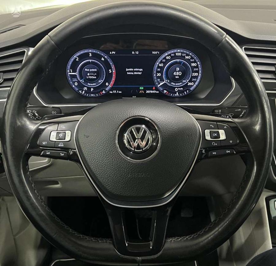 Brūns Volkswagen Tiguan 2017 Kauņa, ar dzinēja tilpumu 1.97 L un nobraukumu 208 tūkst. km par 16700 €, foto 6 vietnē AUTOMOTO.COM.LV