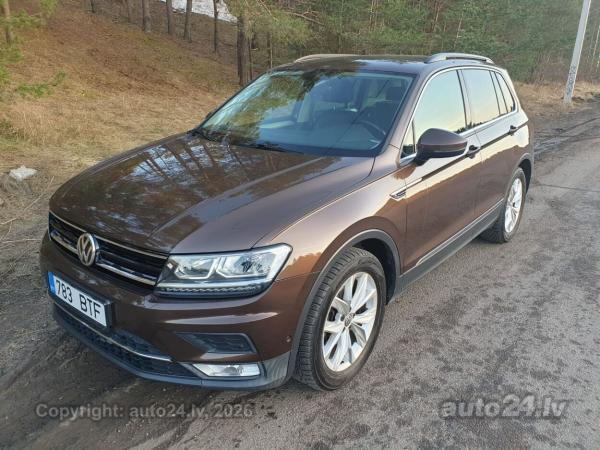 Brūns Volkswagen Tiguan 2017 Tallina, ar dzinēja tilpumu 1.40 L un nobraukumu 137 tūkst. km par 16900 €, foto 1 vietnē AUTOMOTO.COM.LV
