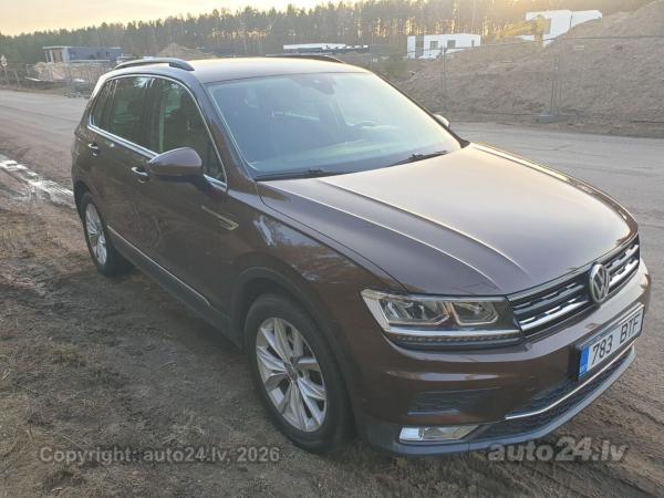Brūns Volkswagen Tiguan 2017 Tallina, ar dzinēja tilpumu 1.40 L un nobraukumu 137 tūkst. km par 16900 €, foto 2 vietnē AUTOMOTO.COM.LV