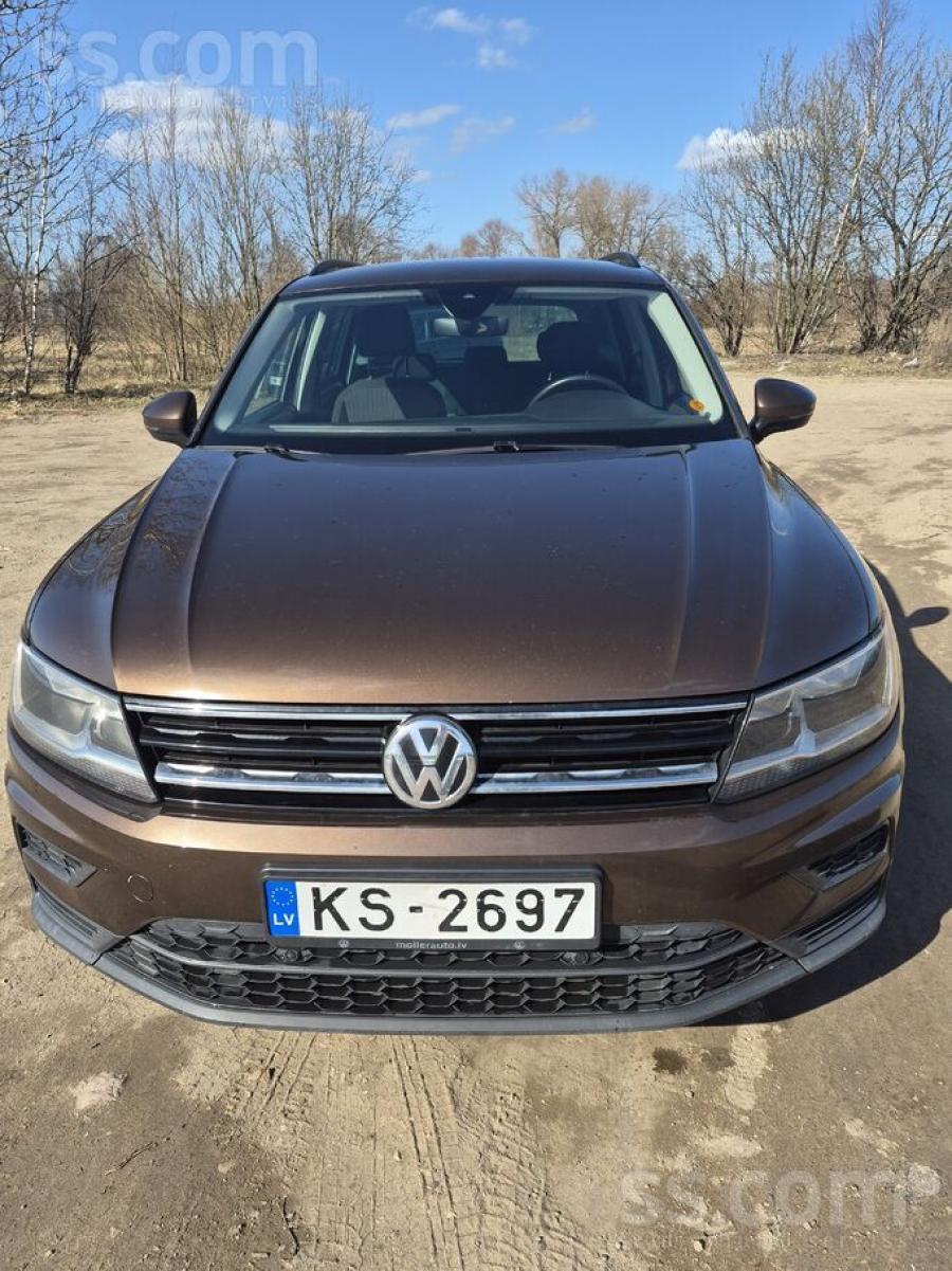 Brūns Volkswagen Tiguan 2017 Rīga, ar dzinēja tilpumu 2.00 L un nobraukumu 0 tūkst. km par 12500 €, foto 1 vietnē AUTOMOTO.COM.LV
