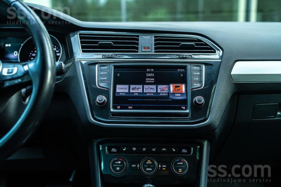 Brūns Volkswagen Tiguan 2017 Rīga, ar dzinēja tilpumu 1.40 L un nobraukumu 187 tūkst. km par 13900 €, foto 24 vietnē AUTOMOTO.COM.LV