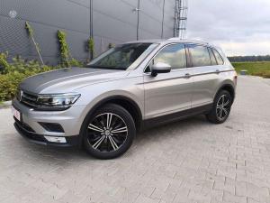 Brown Volkswagen Tiguan 2017 in Vilnius, with an engine capacity of 1.97 L and mileage of 324 thousand km for 12490 €, photo 4 on AUTOMOTO.COM.LV