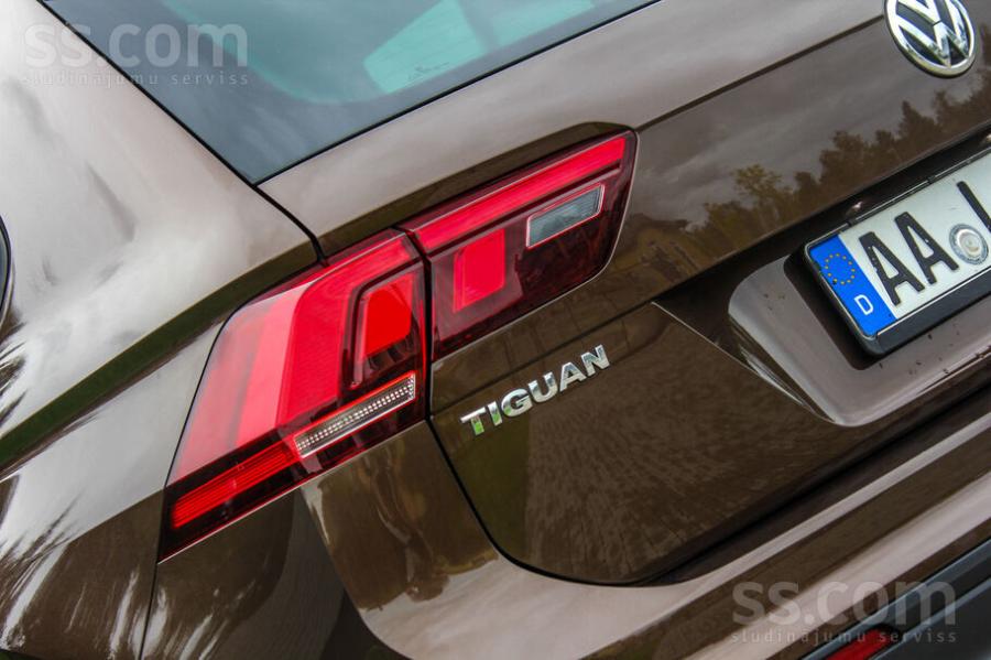 Brūns Volkswagen Tiguan 2017 Jelgava, ar dzinēja tilpumu 1.40 L un nobraukumu 199 tūkst. km par 11996 €, foto 20 vietnē AUTOMOTO.COM.LV