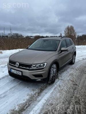 Brūns Volkswagen Tiguan 2018 Rīga, ar dzinēja tilpumu 2.00 L un nobraukumu 209 tūkst. km par 14200 €, foto  vietnē AUTOMOTO.COM.LV