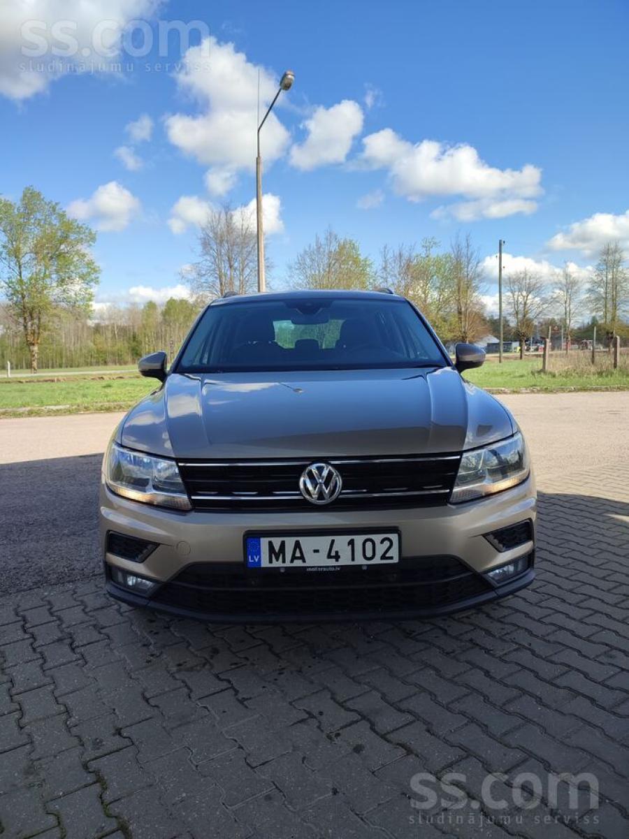 Brūns Volkswagen Tiguan 2019 Ogre, ar dzinēja tilpumu 2.00 L un nobraukumu 254 tūkst. km par 31000 €, foto 2 vietnē AUTOMOTO.COM.LV