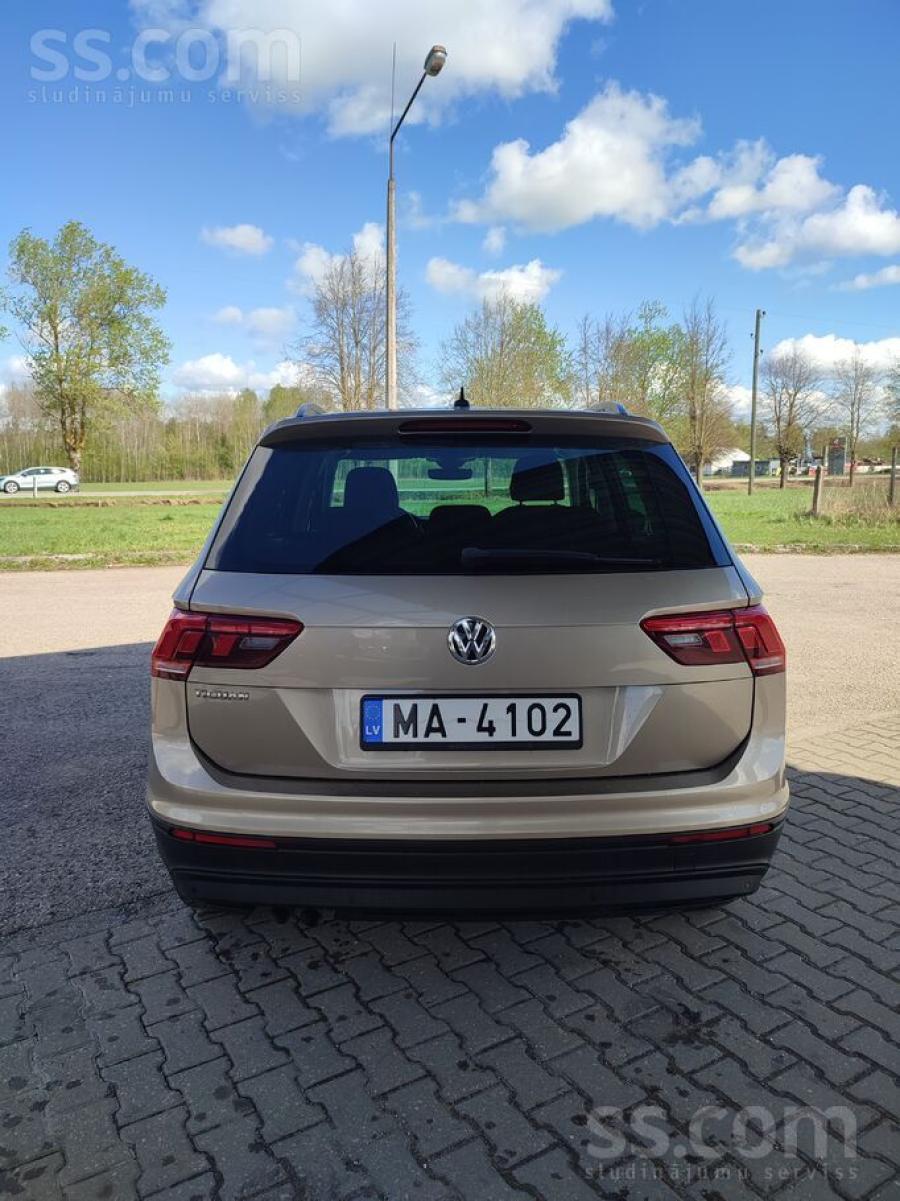 Brūns Volkswagen Tiguan 2019 Ogre, ar dzinēja tilpumu 2.00 L un nobraukumu 254 tūkst. km par 31000 €, foto 7 vietnē AUTOMOTO.COM.LV