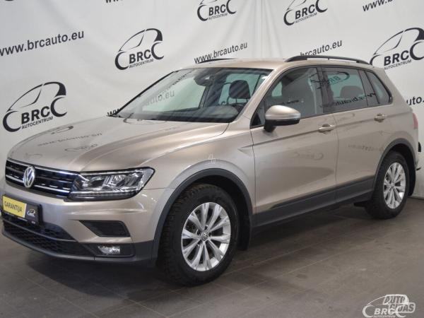 Brown Volkswagen Tiguan 2019 in Riga, with an engine capacity of 2.00 L and mileage of 90 thousand km for 16900 €, photo 1 on AUTOMOTO.COM.LV