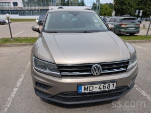 Brown Volkswagen Tiguan 2019 in Riga, with an engine capacity of 2.00 L and mileage of 166 thousand km for 15000 €, photo  on AUTOMOTO.COM.LV