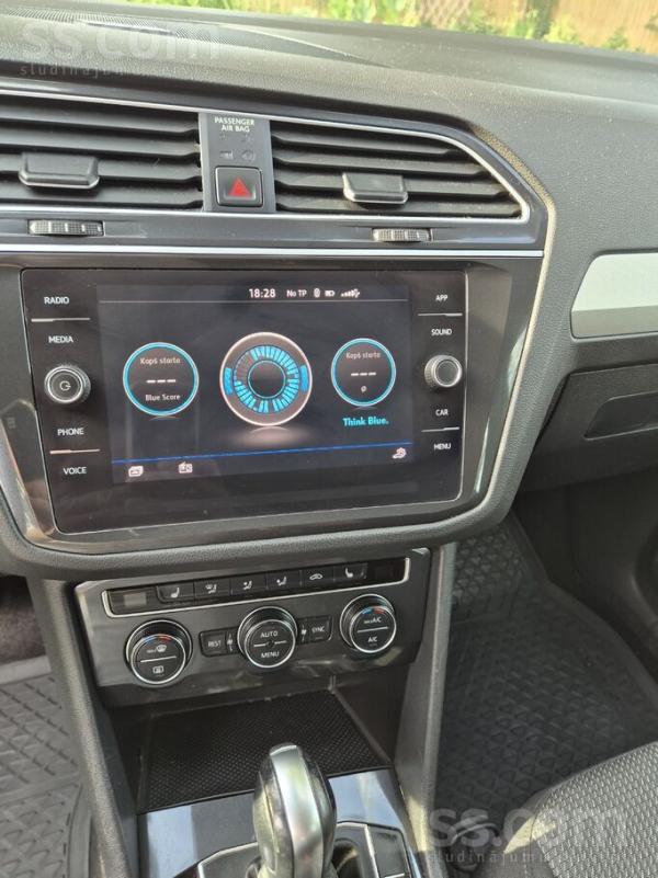 Brūns Volkswagen Tiguan 2019 Jēkabpils, ar dzinēja tilpumu 2.00 L un nobraukumu 175 tūkst. km par 12990 €, foto 7 vietnē AUTOMOTO.COM.LV