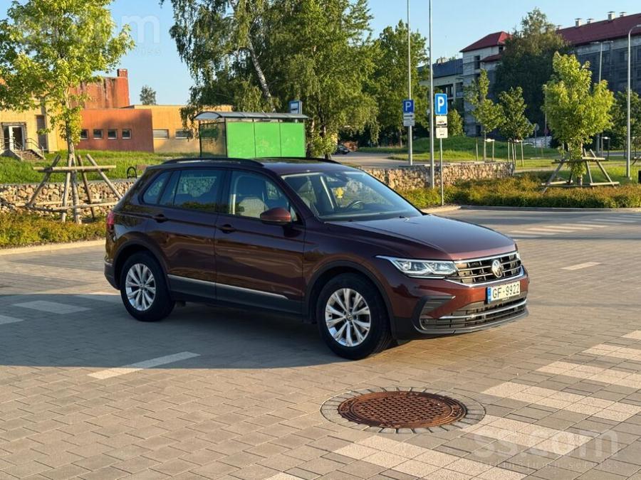 Коричневый Фольксваген Тигуан 2021 в Цесис, объемом двигателя 1.50 л и пробегом 102 тыс. км за 21499 €, фото 6 на AUTOMOTO.COM.LV