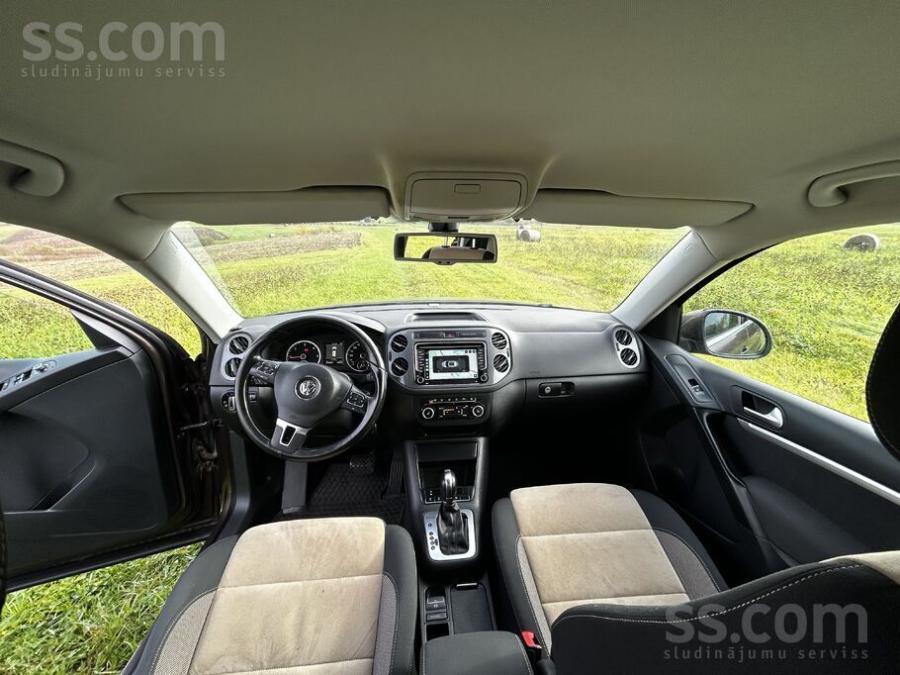 Brūns Volkswagen Tiguan 2014 Cēsis, ar dzinēja tilpumu 2.00 L un nobraukumu 299 tūkst. km par 9500 €, foto 5 vietnē AUTOMOTO.COM.LV