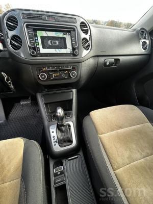 Brūns Volkswagen Tiguan 2014 Cēsis, ar dzinēja tilpumu 2.00 L un nobraukumu 299 tūkst. km par 9500 €, foto 7 vietnē AUTOMOTO.COM.LV