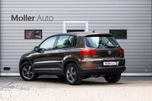 Brūns Volkswagen Tiguan 2012 Jelgava, ar dzinēja tilpumu 1.40 L un nobraukumu 167 tūkst. km par 8750 €, foto 4 vietnē AUTOMOTO.COM.LV