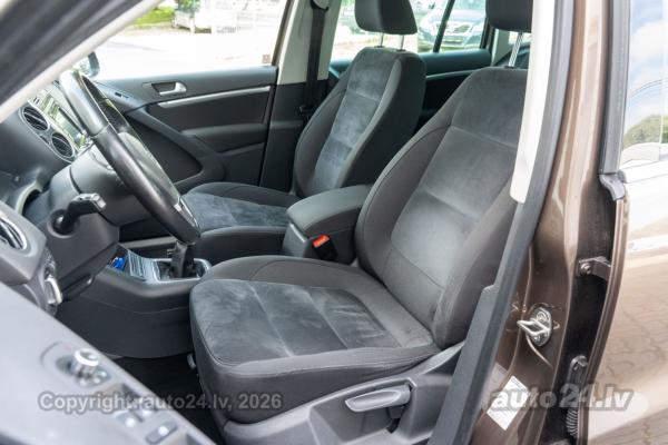 Brown Volkswagen Tiguan 2012 in Tallinn, with an engine capacity of 1.39 L and mileage of 185 thousand km for 6990 €, photo 10 on AUTOMOTO.COM.LV