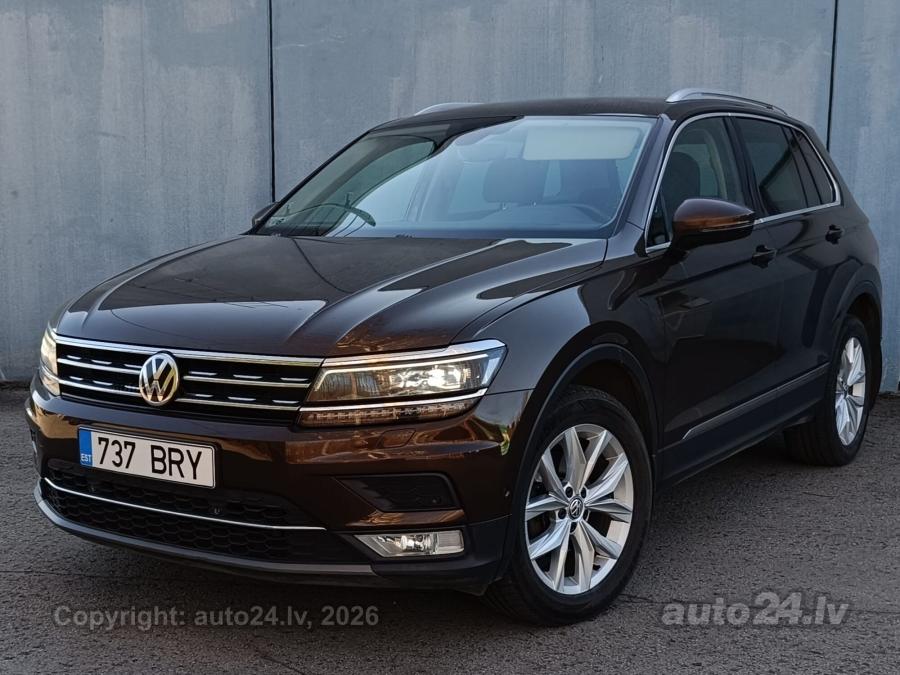 Brūns Volkswagen Tiguan 2016 Tallina, ar dzinēja tilpumu 2.00 L un nobraukumu 197 tūkst. km par 14995 €, foto 1 vietnē AUTOMOTO.COM.LV