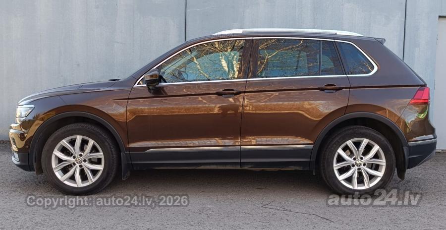 Brūns Volkswagen Tiguan 2016 Tallina, ar dzinēja tilpumu 2.00 L un nobraukumu 197 tūkst. km par 14995 €, foto 6 vietnē AUTOMOTO.COM.LV