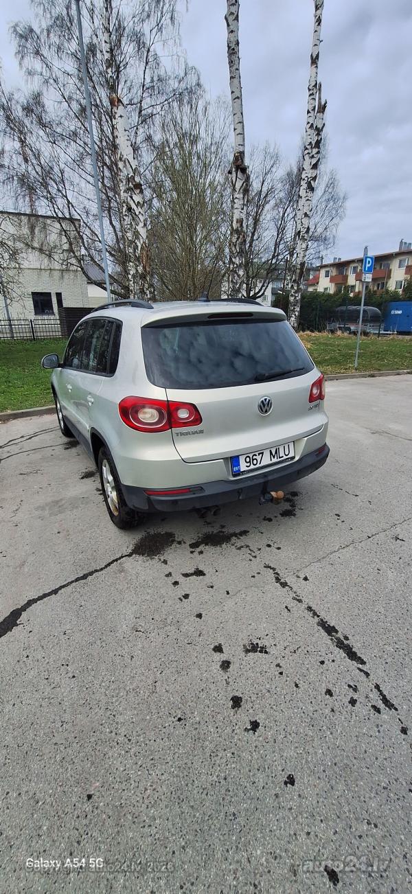 Volkswagen Tiguan 2009 Tallina, ar dzinēja tilpumu 2.00 L un nobraukumu 275 tūkst. km par 6500 €, foto 3 vietnē AUTOMOTO.COM.LV