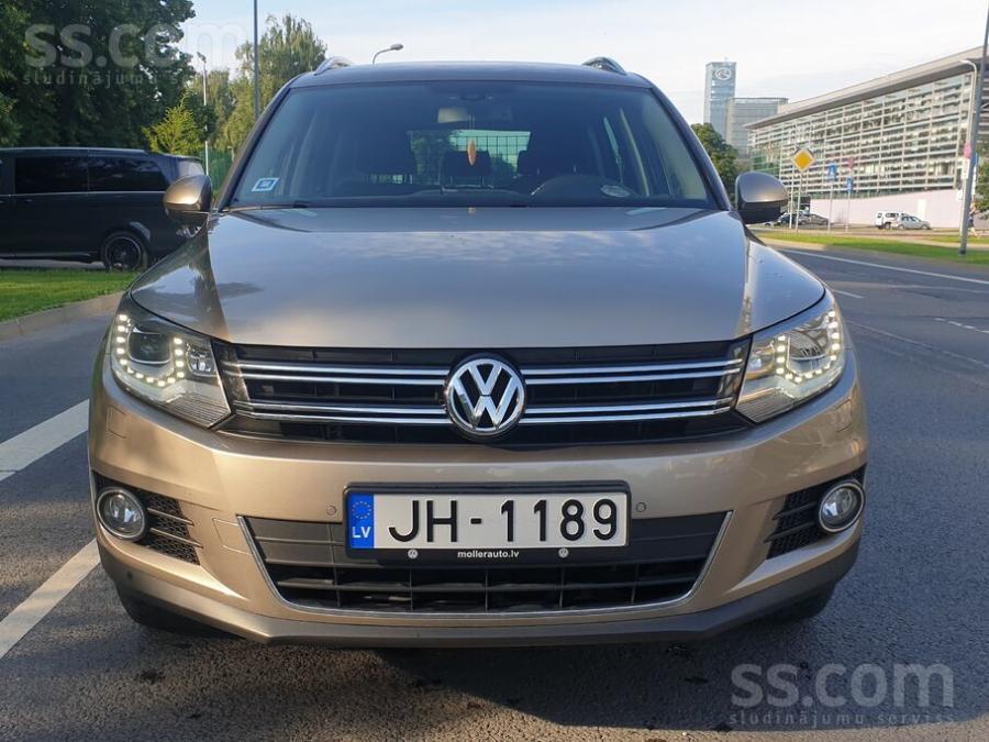 Volkswagen Tiguan 2013 in Riga, with an engine capacity of 2.00 L and mileage of 102 thousand km for 10300 €, photo 3 on AUTOMOTO.COM.LV