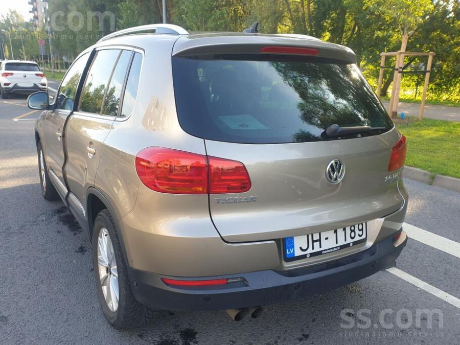 Volkswagen Tiguan 2013 in Riga, with an engine capacity of 2.00 L and mileage of 102 thousand km for 10300 €, photo 5 on AUTOMOTO.COM.LV
